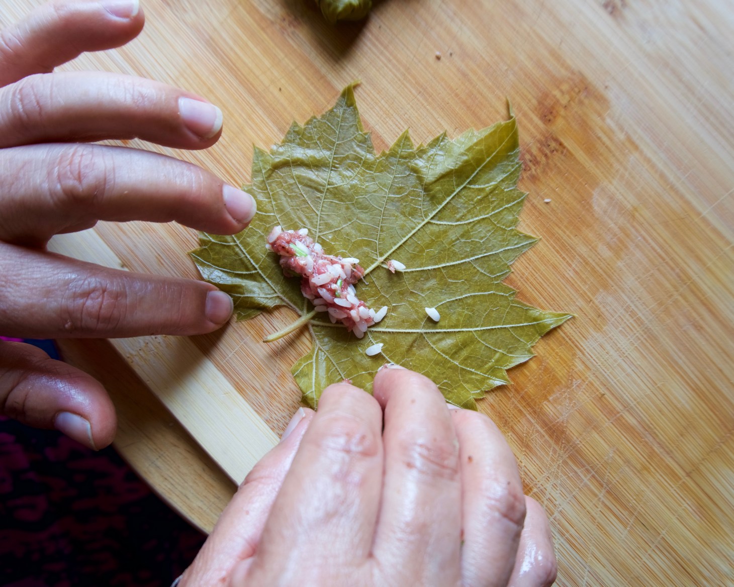 Warak Dawali | Stuffed Grape Leaves – Abeer Najjar