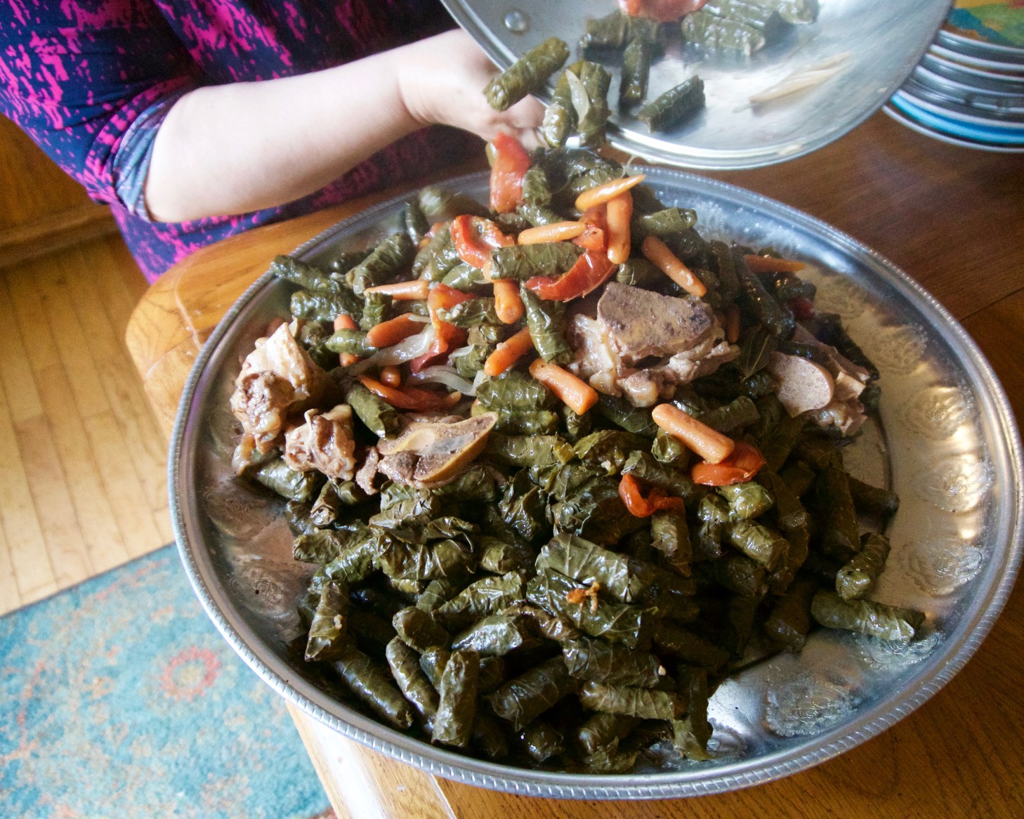 Warak Dawali | Stuffed Grape Leaves – Abeer Najjar