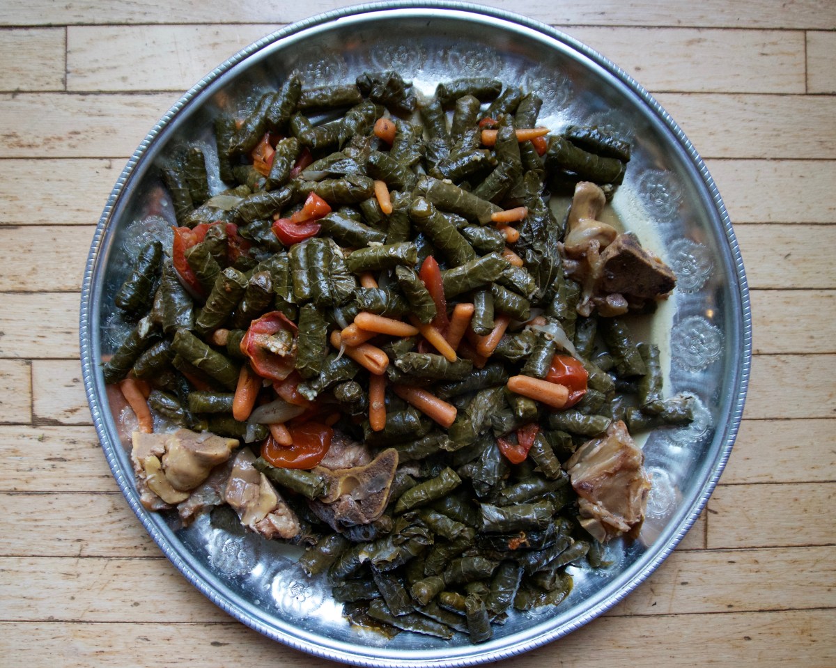 Warak Dawali | Stuffed Grape Leaves – Abeer Najjar