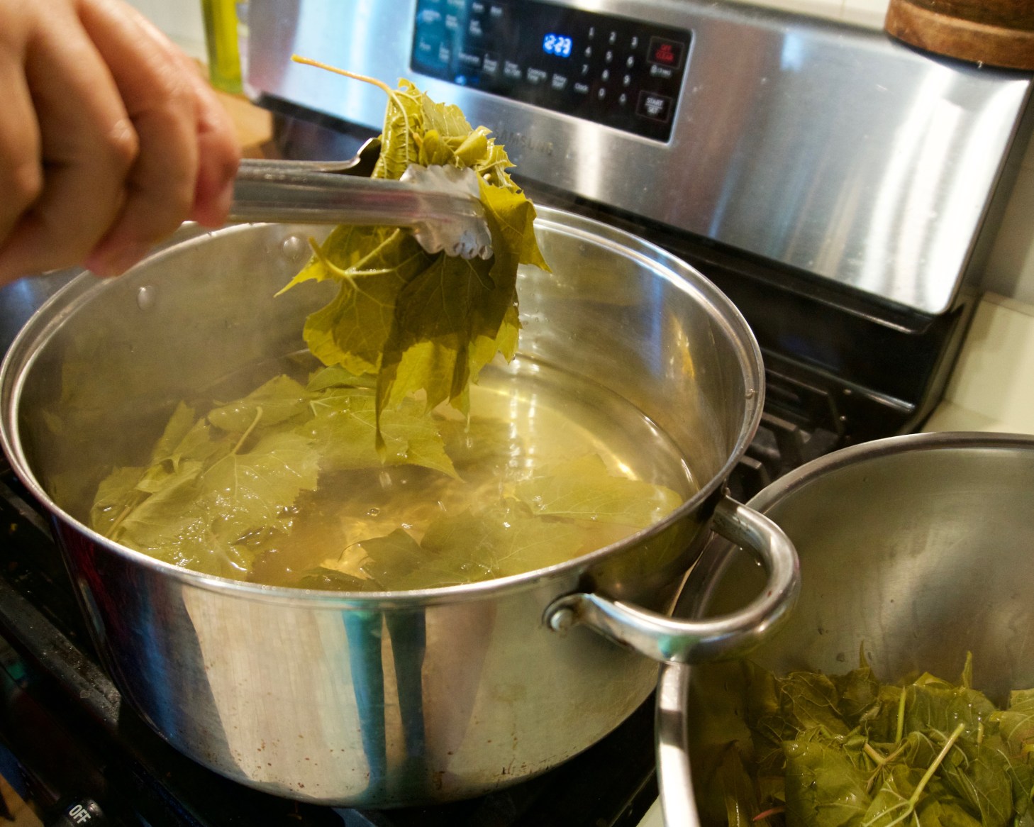 Warak Dawali | Stuffed Grape Leaves – Abeer Najjar